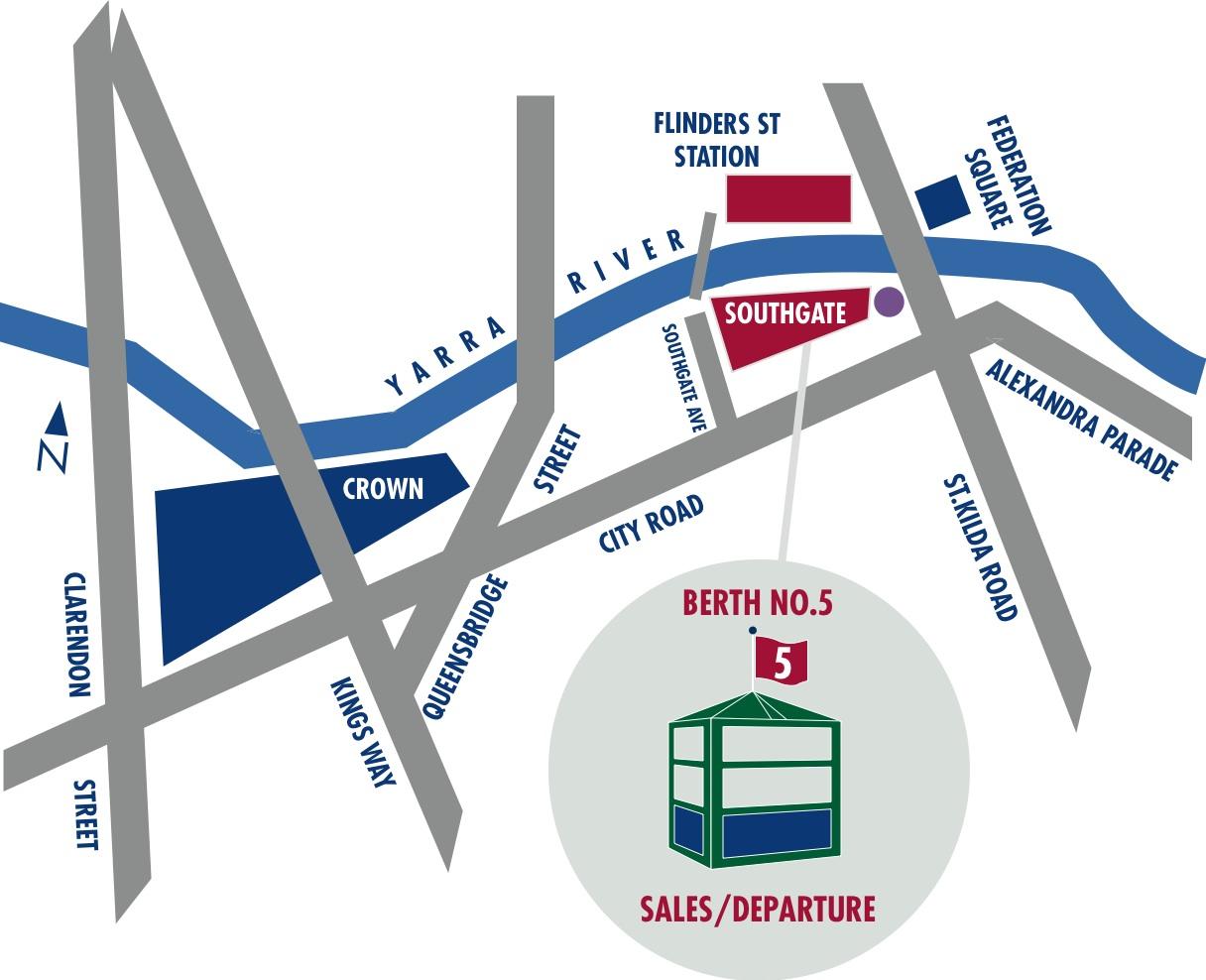 Melbourne : croisière touristique dans le port et les docklands