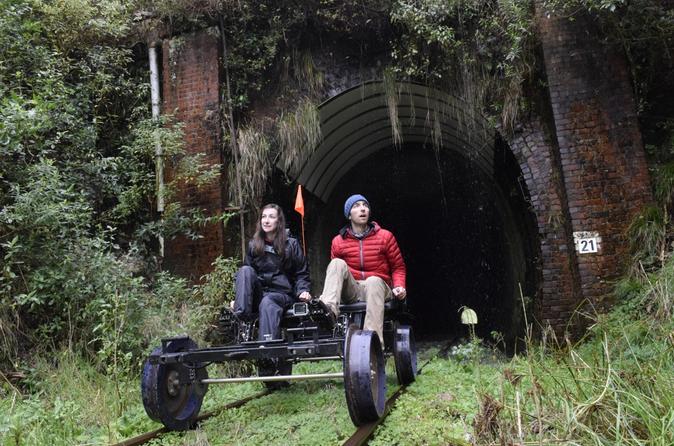 5-Tunnel Rail Bike Tour from Taumarunui 2019 - Tongariro National Park